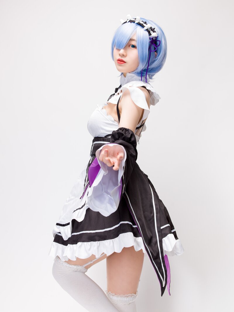 Cosplay 코스프레 와일드폭스 Re 제로부터 시작하는 이세계 생활 렘and스바루 Vortex Gaming