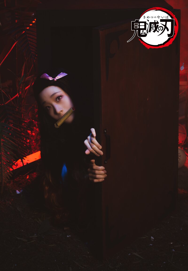 Cosplay 코스프레 코스프레 듀오 와일드폭스 귀멸의 칼날 스압주의 Vortex Gaming