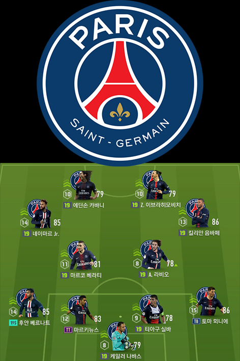 피파 온라인4 인벤 Psg 녹카의 파리 생제르망리마스터 미니 페이스온 피파 온라인4 인벤 미니 페이스온 게시판