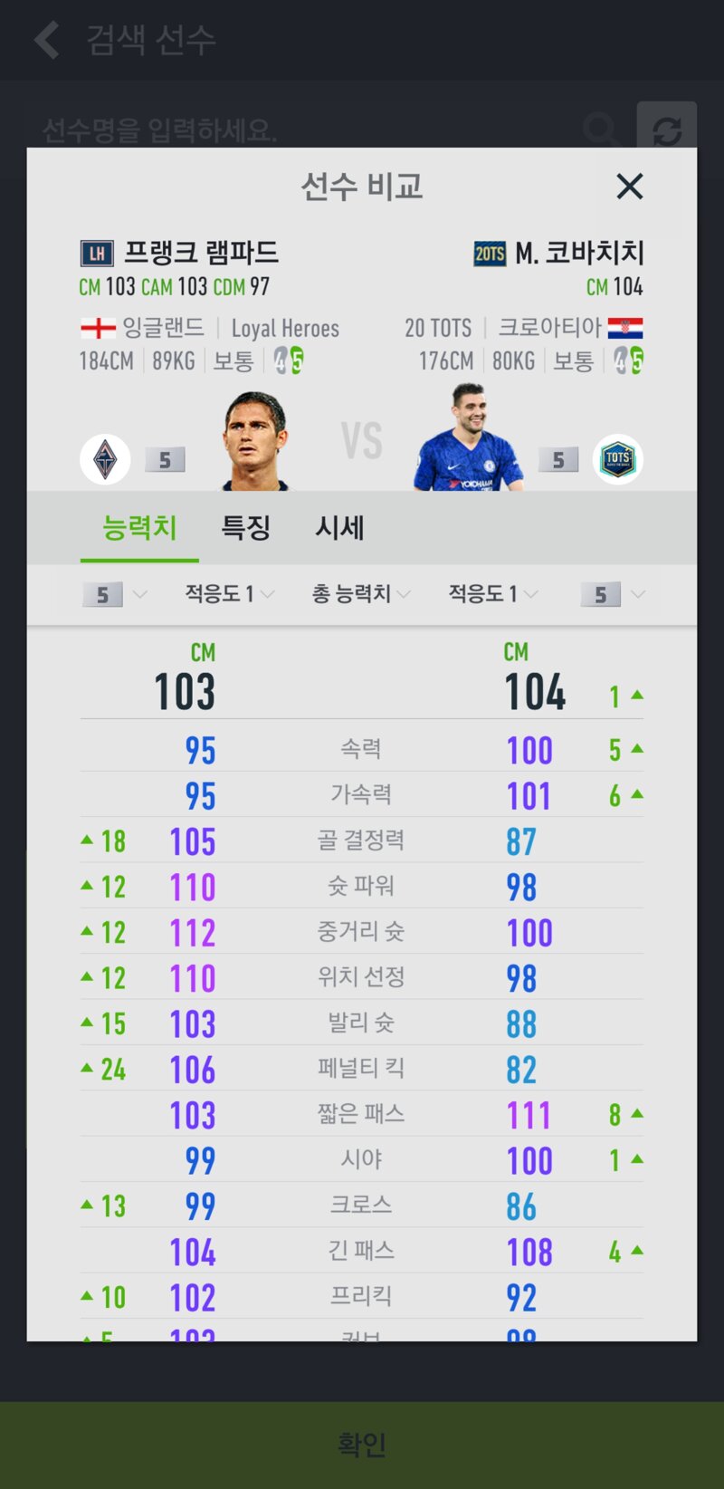 Fc 온라인 인벤 첼시 Cm으로 누가 더 좋을까요 Fc 온라인 인벤 자유게시판