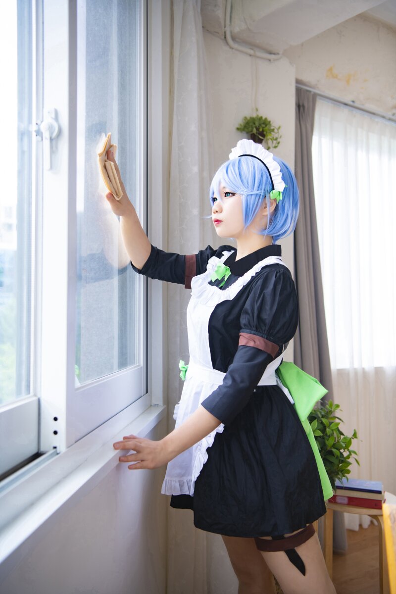 Cosplay 코스프레 걸카페건 코렐리아 메이드복ver 코스프레 Vortex Gaming