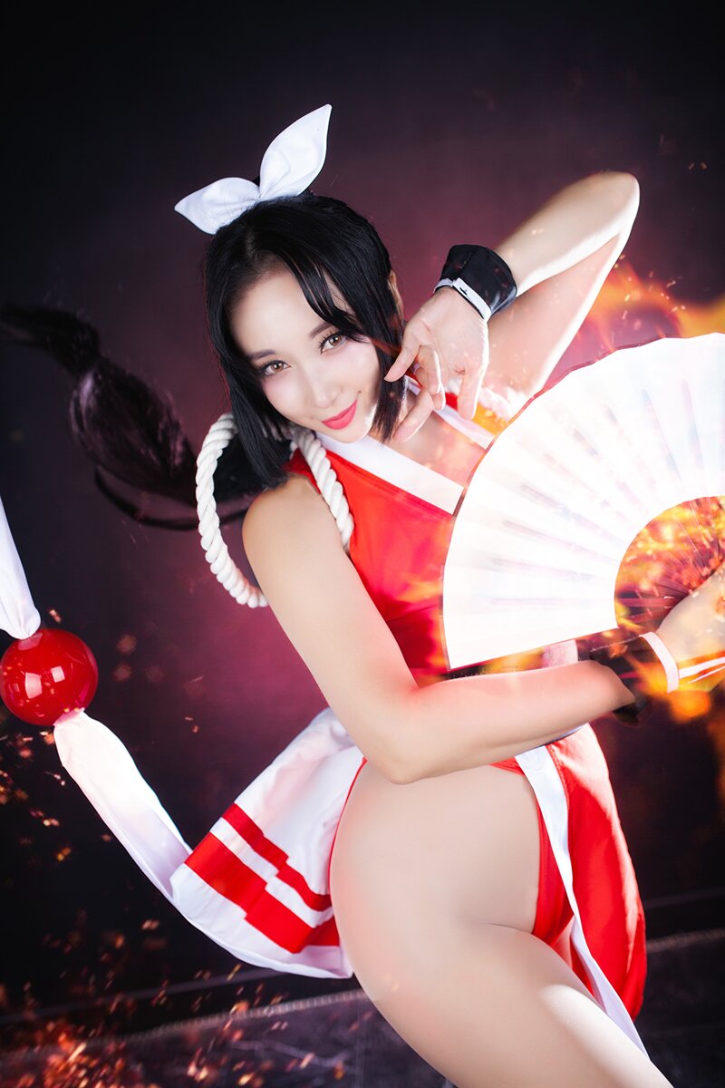Kof 시라누이마이 Vs 스트리트파이터 춘리 코스프레 볼텍스 게이밍
