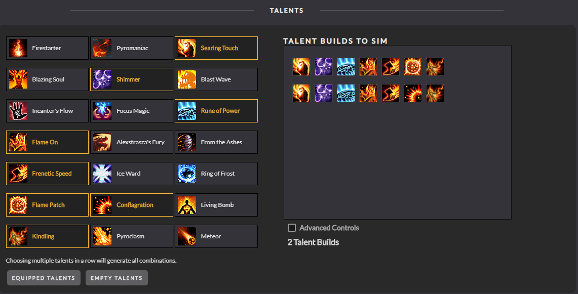 월드 오브 워크래프트 인벤 : Raidbots / SimC (심크) - 와우 인벤 확장팩 팁과노하우 게시판