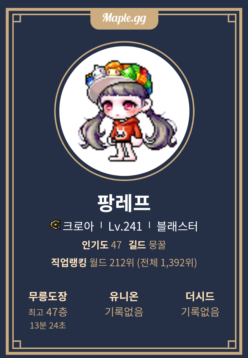 메이플스토리 인벤 : DPM 좋고 유틸 좋고 실전딜 좋고 사냥 무난하면서 좆간지인 직업 - 메이플스토리 인벤 자유게시판 (구)