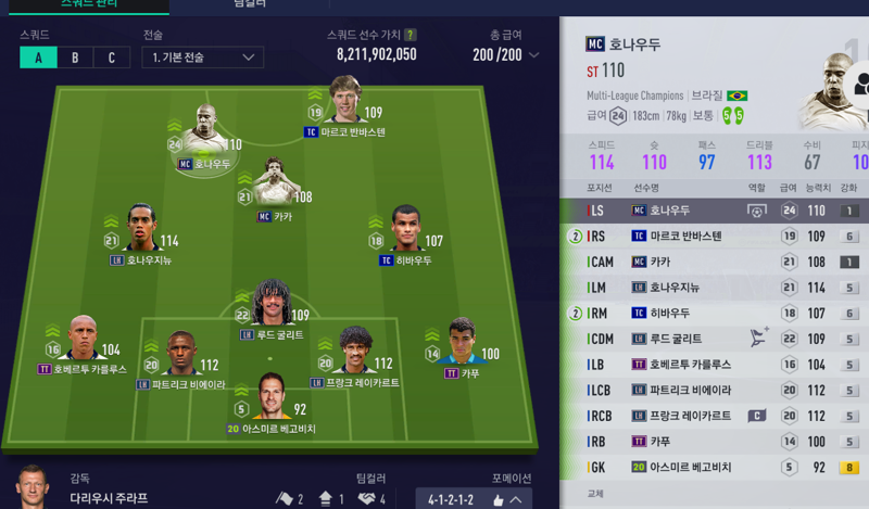 Fc 온라인 인벤 밀라질ac 밀란브라질 황금 특성 팀컬러4개 태클좀요 Fc 온라인 인벤 팀전술 평가 상담 게시판