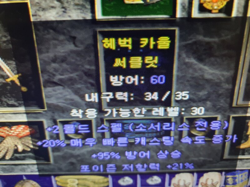 학식 버리고 이거 쓰는데 잘한건지용 디아블로2 질문과 답변 디아블로2 인벤