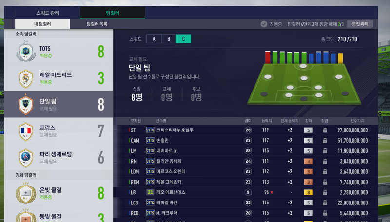 Fc 온라인 인벤 21토츠 단일팀 팀컬러 Fc 온라인 인벤 질문과 답변 게시판
