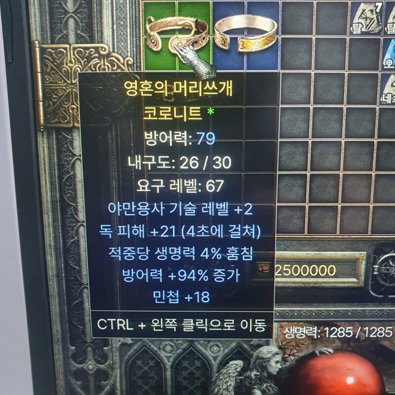 코로니트 이거 쓸만한가요 디아블로2 자유 게시판 디아블로2 인벤