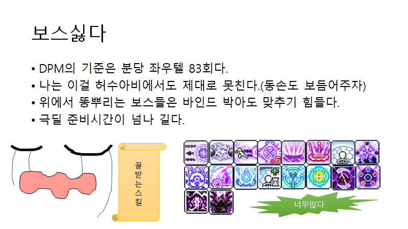 메이플스토리 인벤 스압 배틀메이지문제점발표최종본ppt 메이플스토리 인벤 마법사 직업게시판