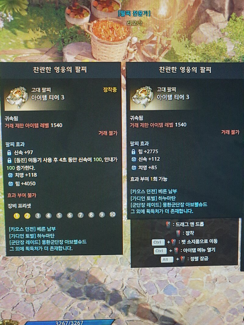 로스트아크 인벤 초심배마 팔찌 선택~~~ 로스트아크 인벤 배틀마스터 게시판