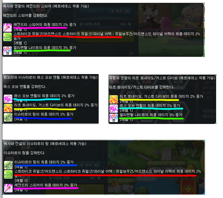 메이플스토리 인벤 메르 코강 2중4코 맞나여 메이플스토리 인벤 궁수 직업게시판