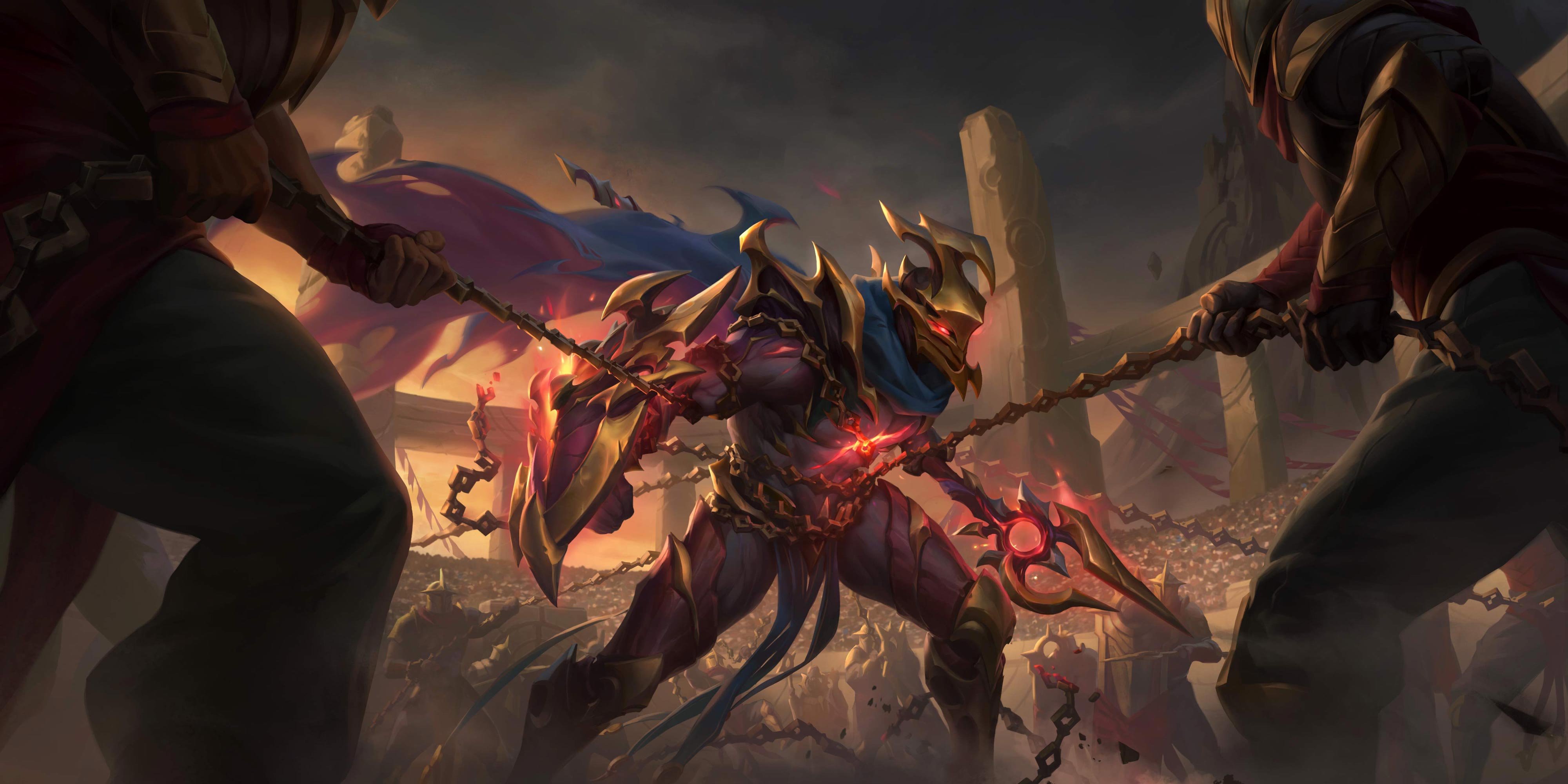 리그오브레전드 인벤 레오룬 타락한 스킨 일러스트 Lol 실시간 유저 정보 게시판