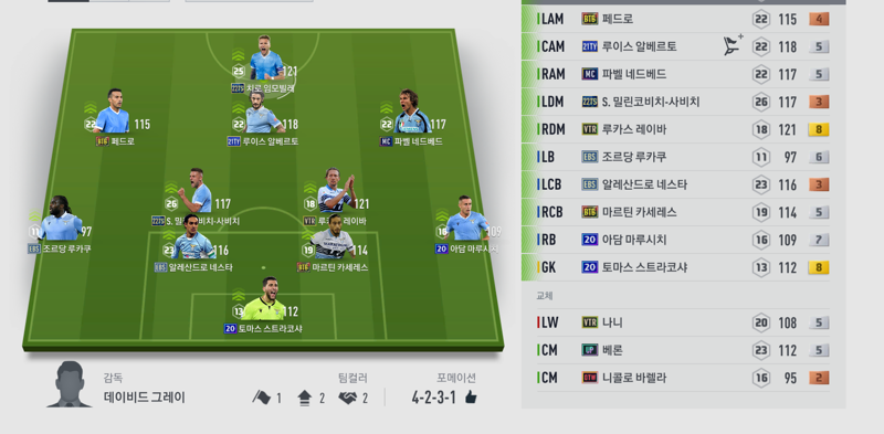 Fc 온라인 인벤 테커님 그동안 만들어주신 라치오 미페 인증입니다 Fc 온라인 인벤 미니 페이스온 게시판