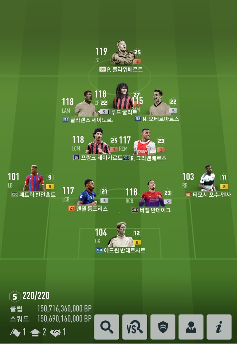 Fc 온라인 인벤 1500억 네덜란드 태클부탁드려요 Fc 온라인 인벤 팀전술 평가 상담 게시판