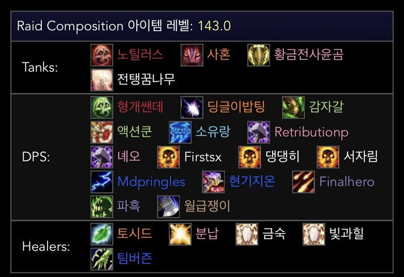 월드 오브 워크래프트 인벤 사사게 공대 명단 와우 인벤 클래식 게시판