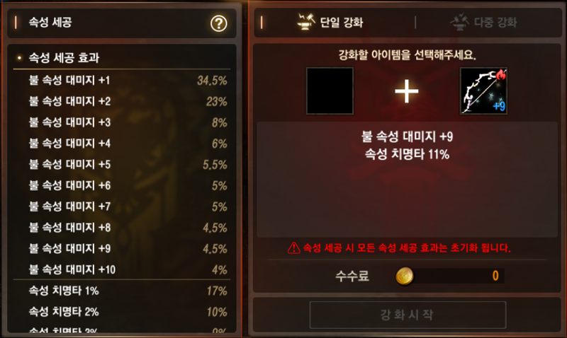 리니지m 인벤 속성 치명타 이펙트 공유 리니지m 인벤 팁과노하우 게시판