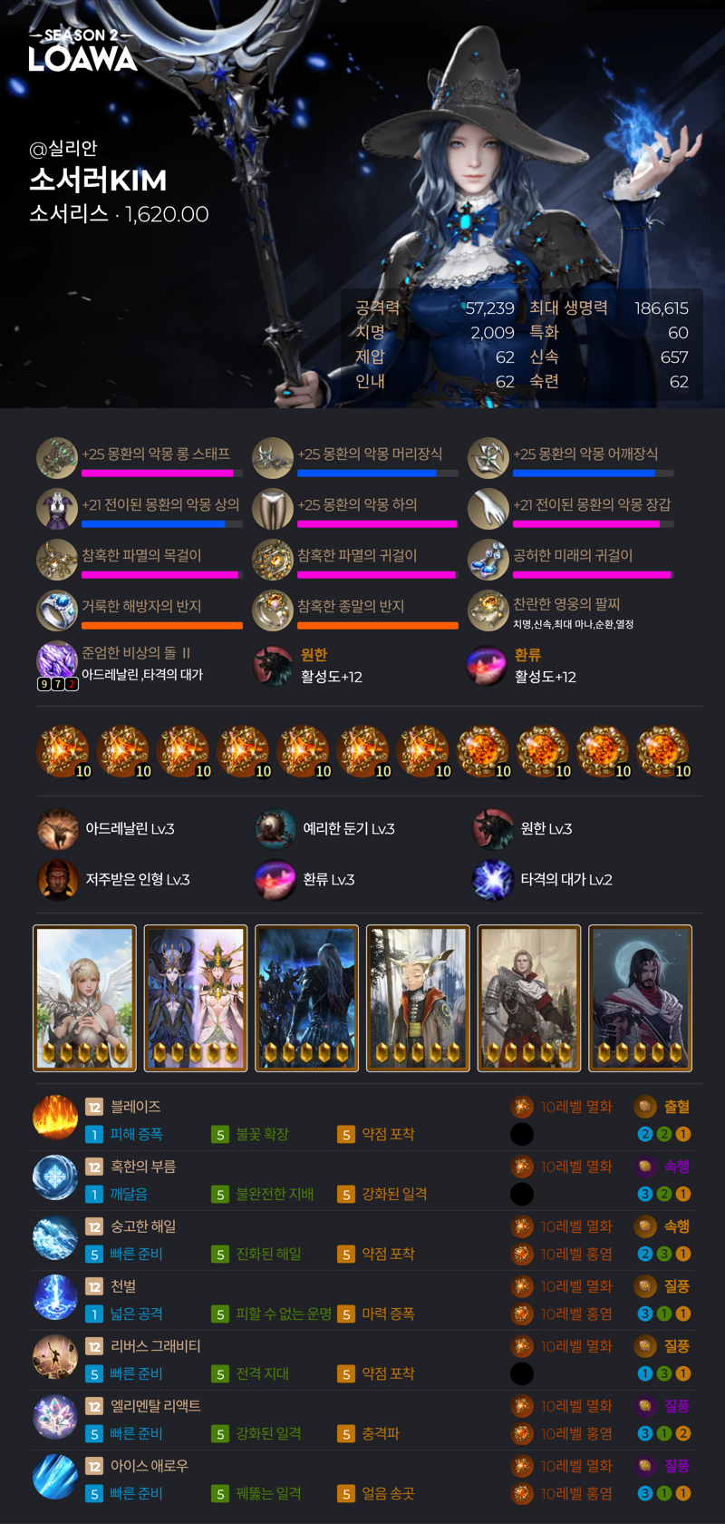 로스트아크 인벤 아브25강 무기 극치즉발환류 Dps 로스트아크 인벤 소서리스 게시판