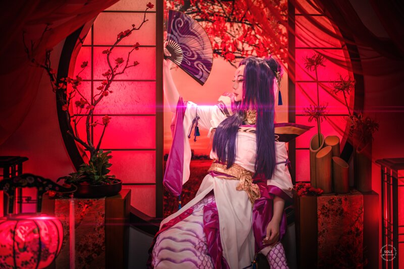 Cosplay 코스프레 롤 영혼의 꽃 카시오페아 코스프레 Vortex Gaming