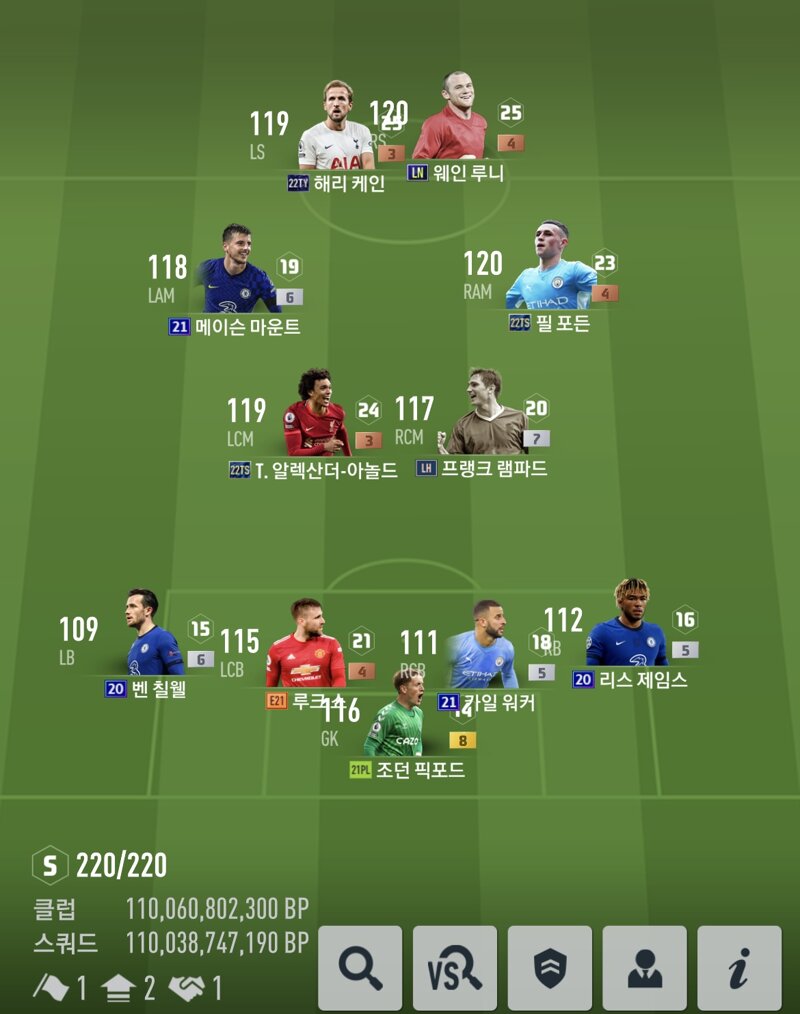 Fc 온라인 인벤 1000억 1100억 잉글랜드 Fc 온라인 인벤 팀전술 평가 상담 게시판