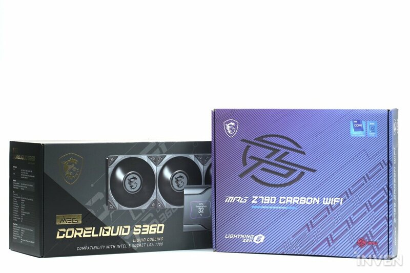 Msi 인벤 13세대 맞춤 게이밍 메인보드 Msi Z790 카본 Wifi 13세대 Cpu 리뷰 By 인벤 Msi