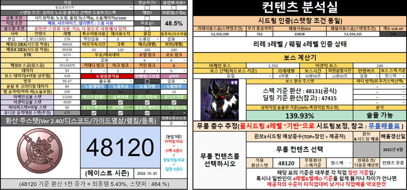 메이플스토리 인벤 11월 해방 확정 60층 윈브 템셋참고용 메이플스토리 인벤 궁수 직업게시판