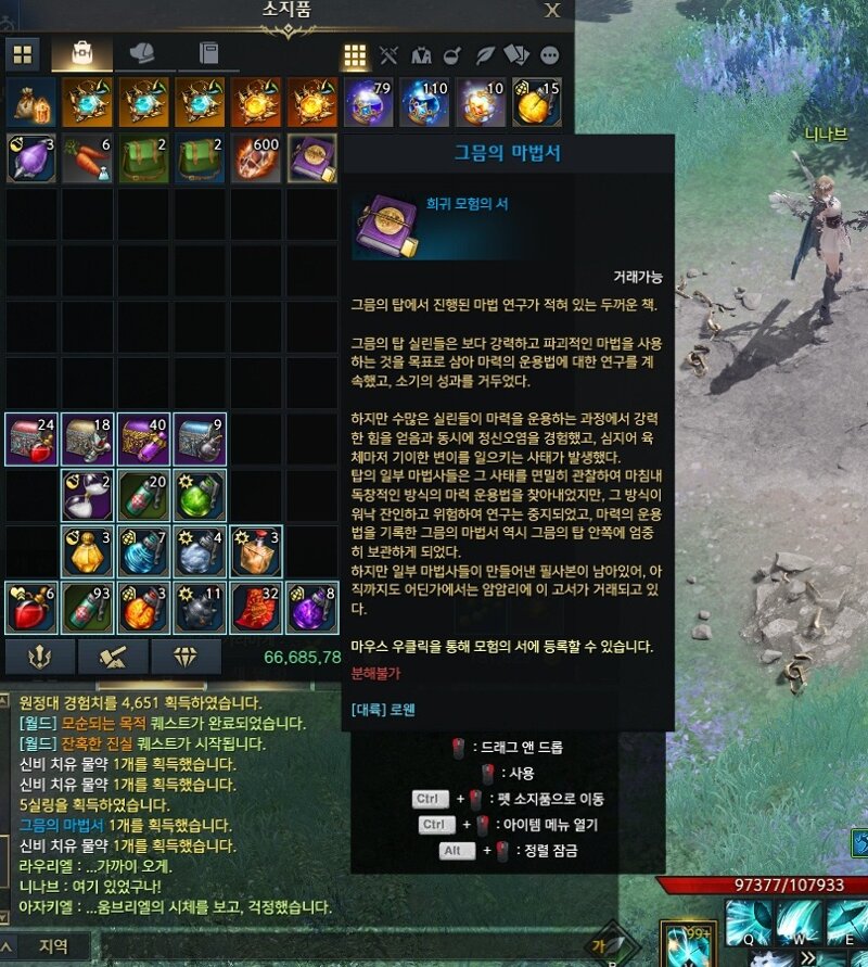 로스트아크 인벤 엘가시아에서 이게 왜 나오는걸까요 로스트아크 인벤 질문과 답변 게시판