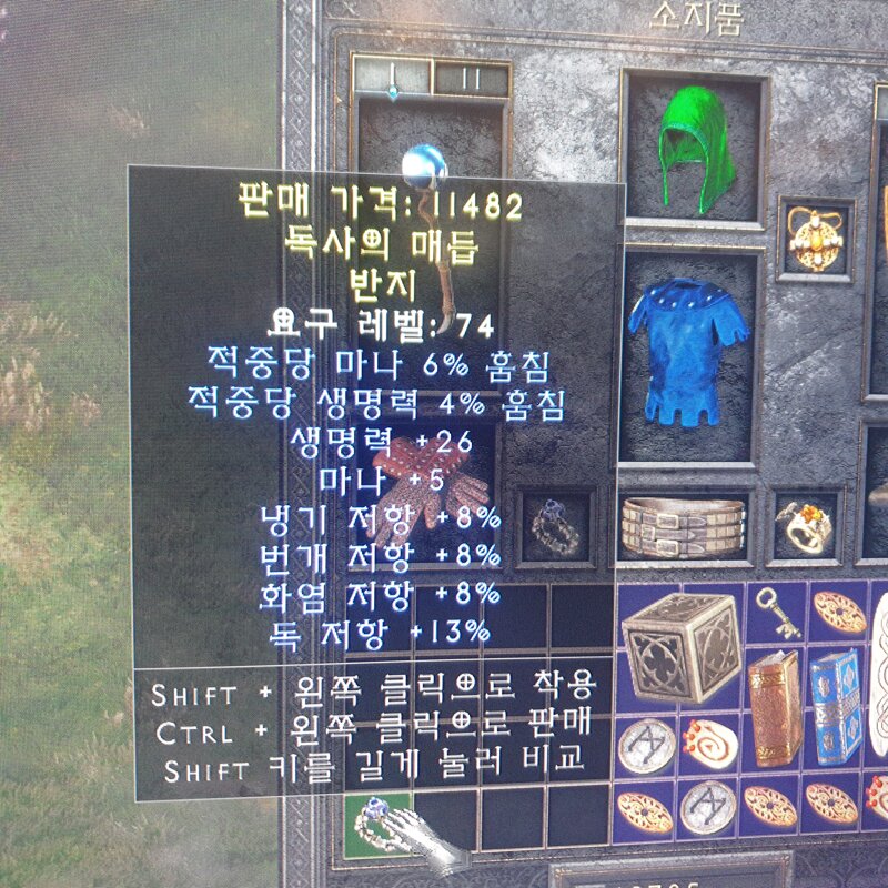 듀얼링 이런것도 쓰나요 디아블로2 득템and자랑 게시판 디아블로2 인벤