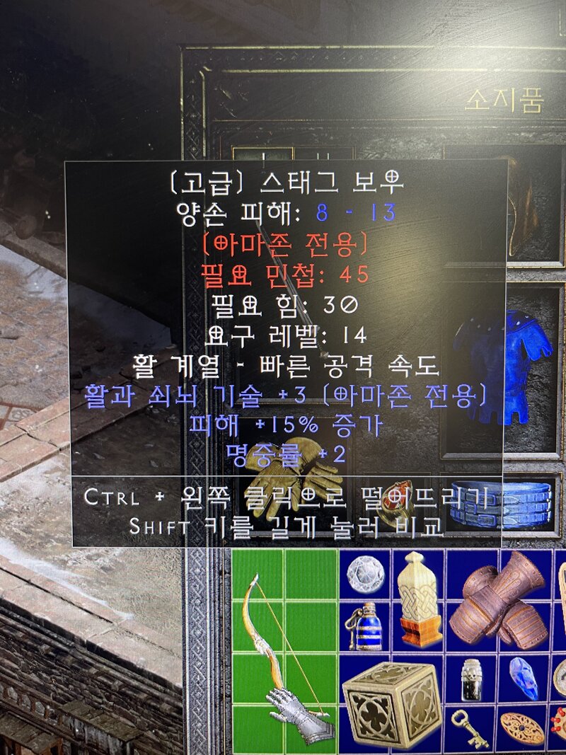이런거 쓰나요 디아블로2 질문과 답변 디아블로2 인벤