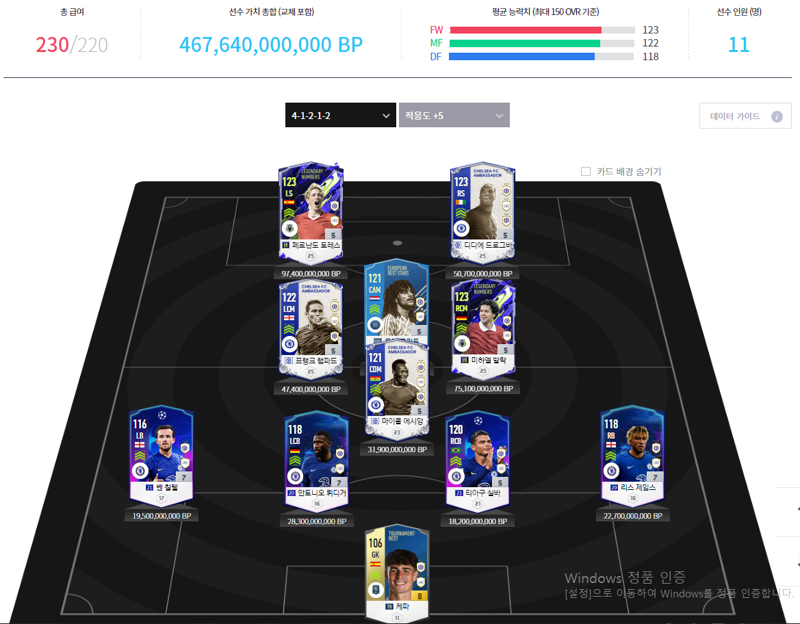 Fc 온라인 인벤 4500억 첼시 Fc 온라인 인벤 자유게시판