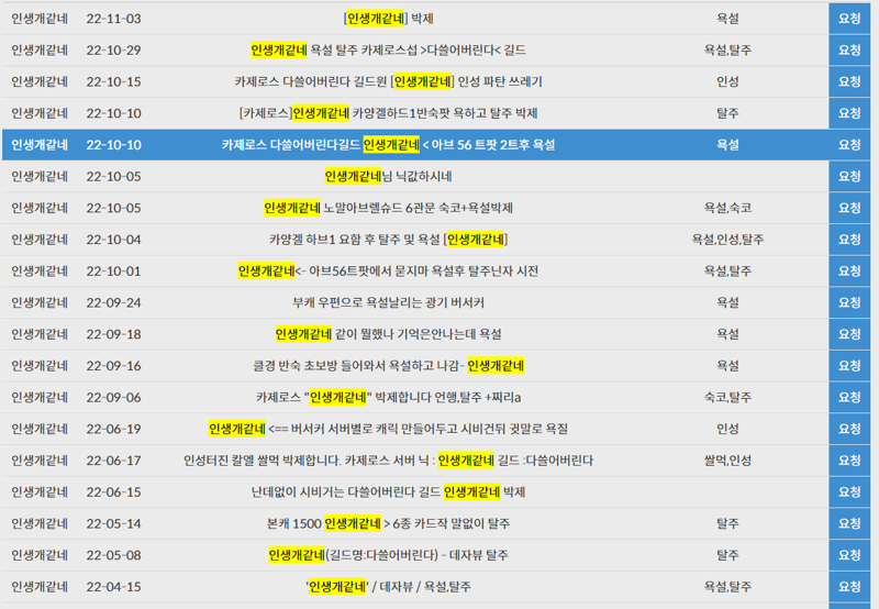 로스트아크 인벤 하브12 반숙~숙련 이후 뜬금없는 우편테러 하는 인생개같네 Asdfzxcv456 로스트아크 인벤 서버
