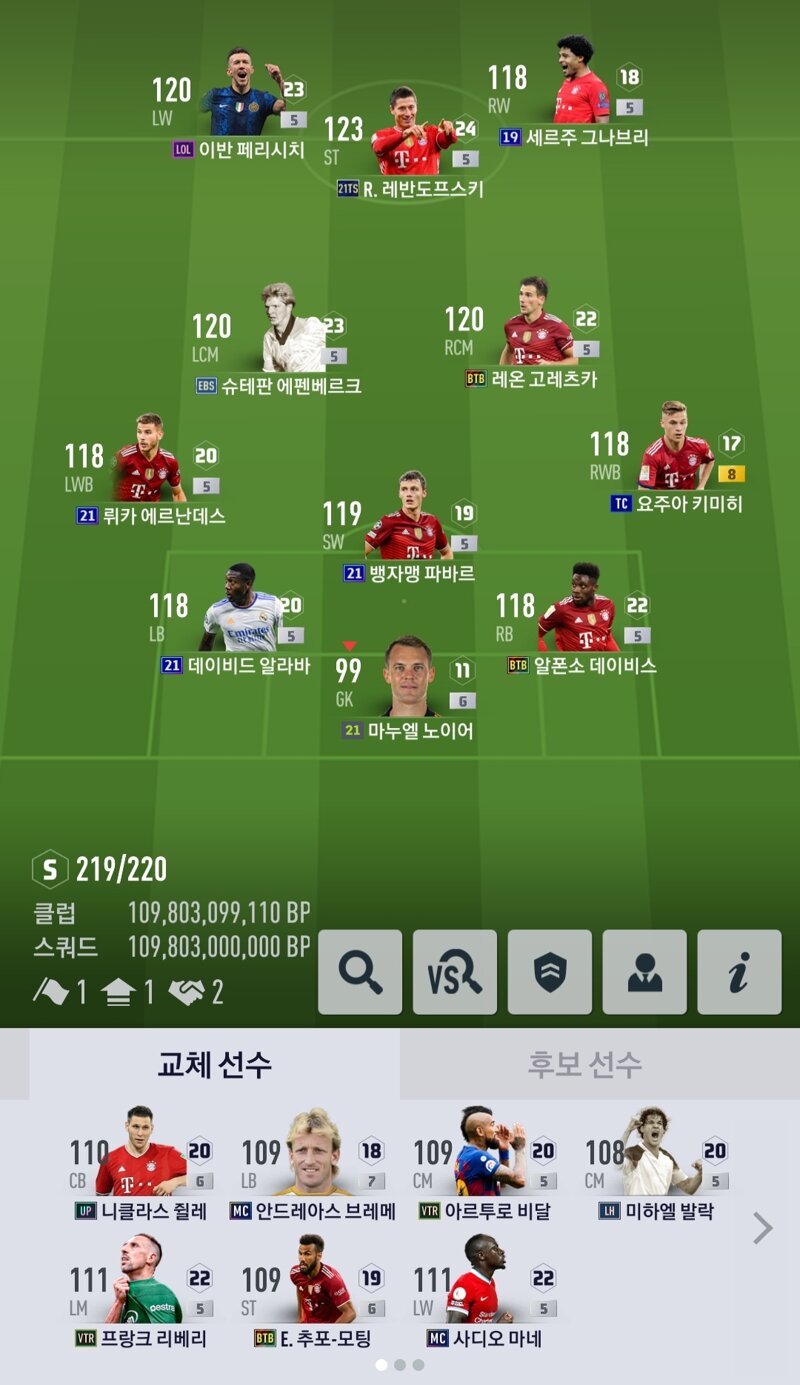 Fc 온라인 인벤 감모 유저 분들 뮌헨 팀 조언 부탁합니다 Fc 온라인 인벤 감독모드 게시판