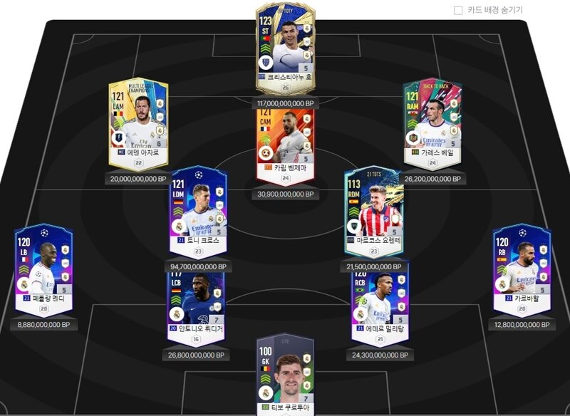 Fc 온라인 인벤 첼시vs레알 추천부탁드립니다 Fc 온라인 인벤 팀전술 평가 상담 게시판
