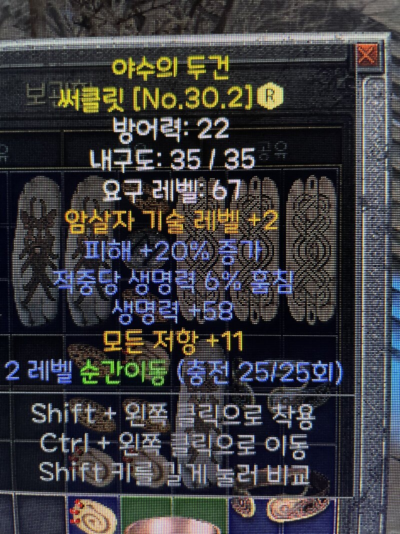 고수분들 써클릿좀 봐주실분 계신가요 디아블로2 득템and자랑 게시판 디아블로2 인벤