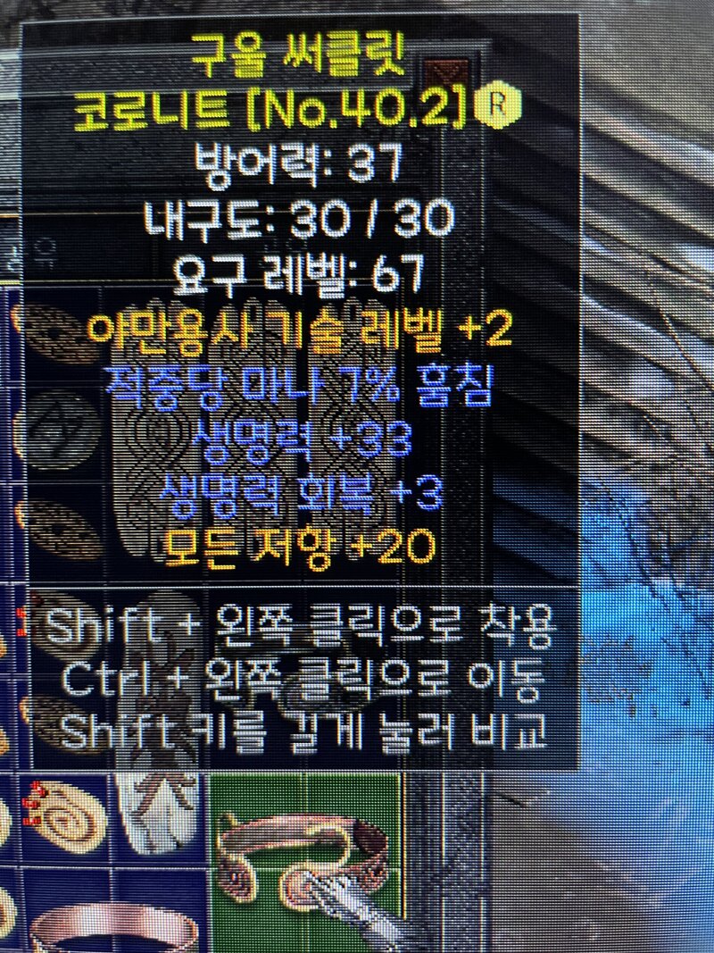 고수분들 써클릿좀 봐주실분 계신가요 디아블로2 득템and자랑 게시판 디아블로2 인벤