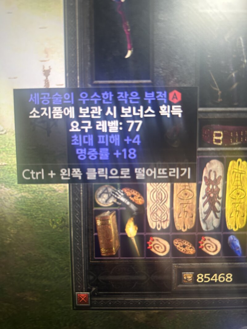 스몰참 득템인가요 디아블로2 득템and자랑 게시판 디아블로2 인벤