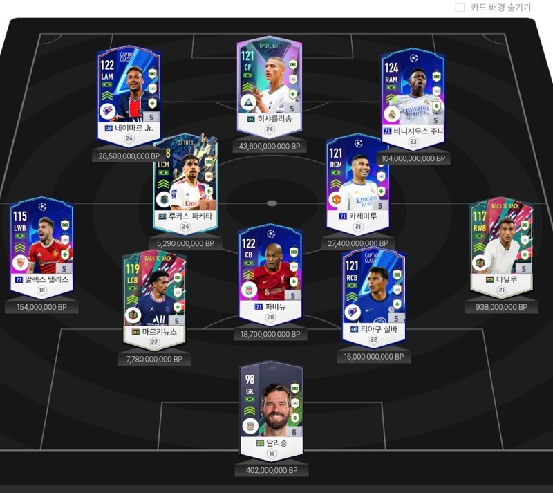 Fc 온라인 인벤 현역 브라질 국대 스쿼드 Fc 온라인 인벤 팀전술 평가 상담 게시판