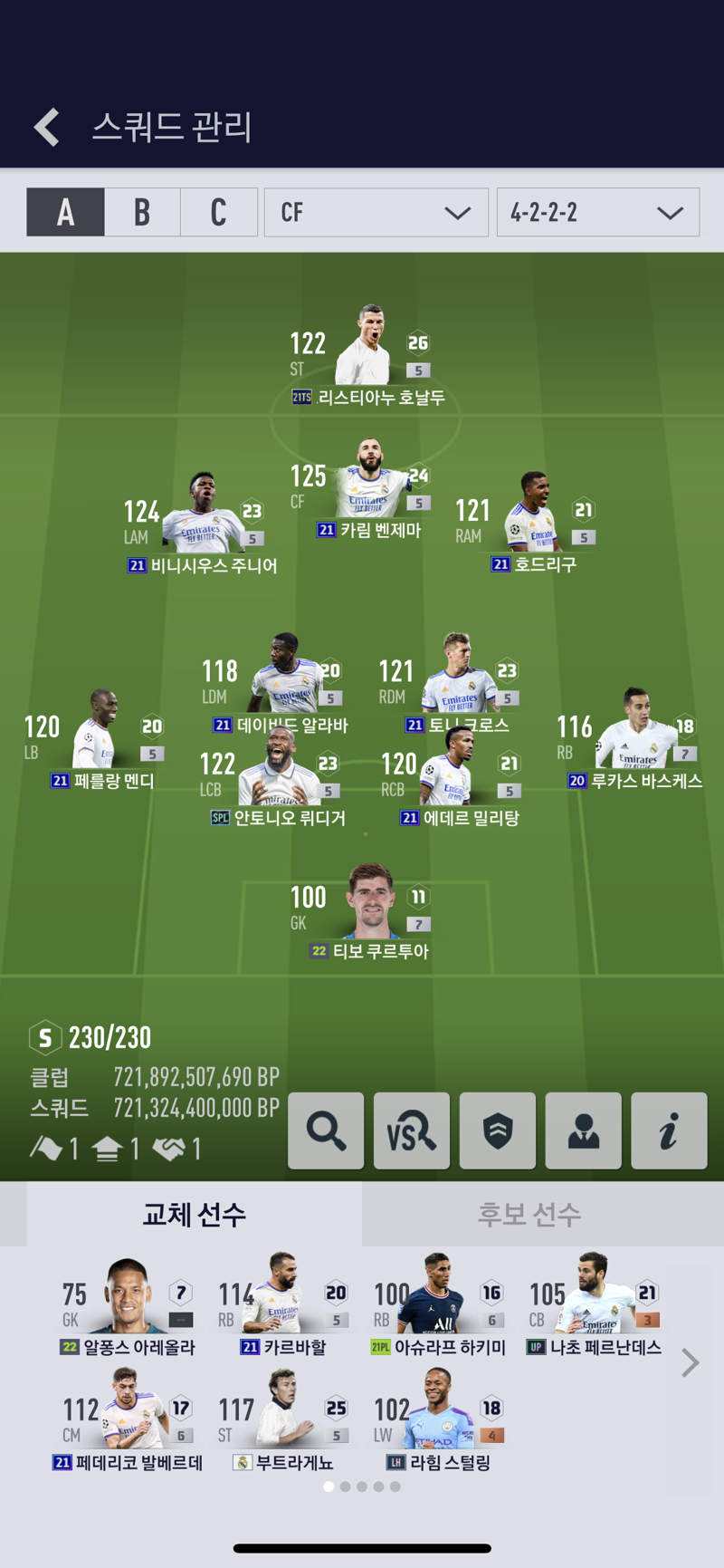 Fc 온라인 인벤 7천억 레알마드리드 입니다 Fc 온라인 인벤 팀전술 평가 상담 게시판