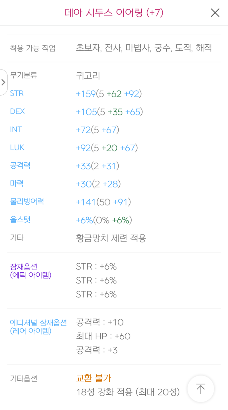 메이플스토리 인벤 귀고리랑 이벤반지중에 머 교체할까 메이플스토리 인벤 자유게시판