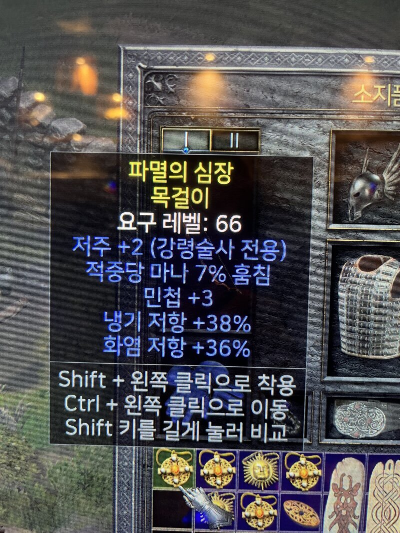 감정부탁 드립니다 디아블로2 득템and자랑 게시판 디아블로2 인벤