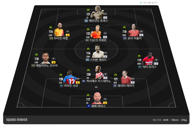 Fc 온라인 인벤 제토라인 감성 리버풀 이런 느낌은 어떤가요 Fc 온라인 인벤 팀전술 평가 상담 게시판