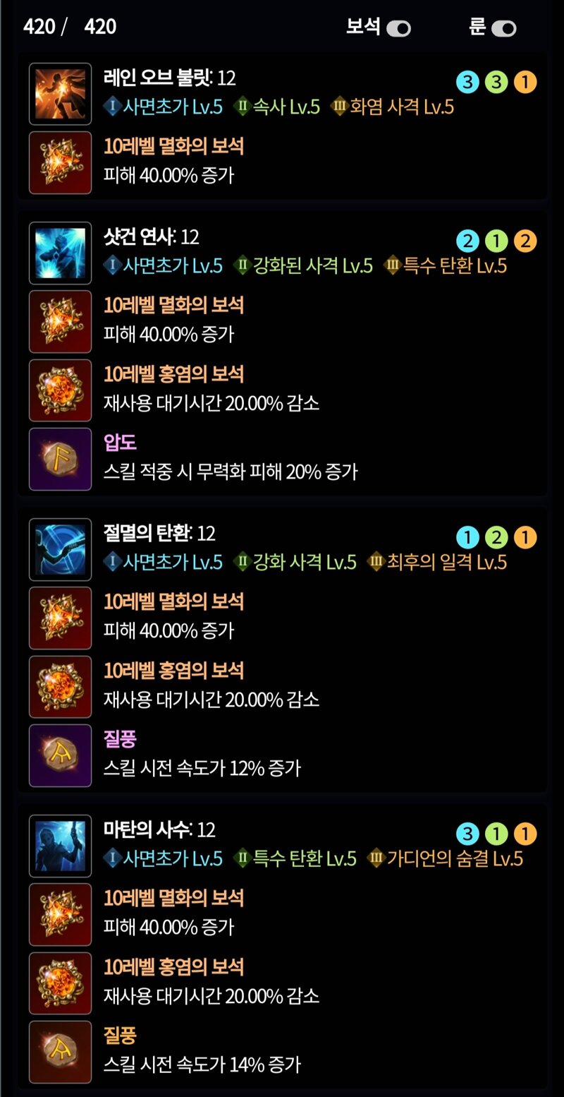 로스트아크 인벤 피메 스킬 이렇게도 괜찮나요 로스트아크 인벤 건슬링어 게시판
