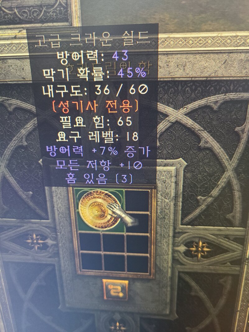 이것들쓰일까요 디아블로2 질문과 답변 디아블로2 인벤