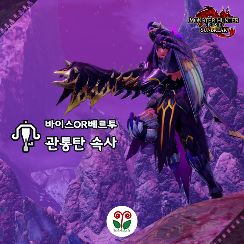 몬스터 헌터 와일즈 인벤 Mhrsb 라보 관통탄 속사 바이스or베르투 V13 몬스터 헌터 인벤 장비 세팅