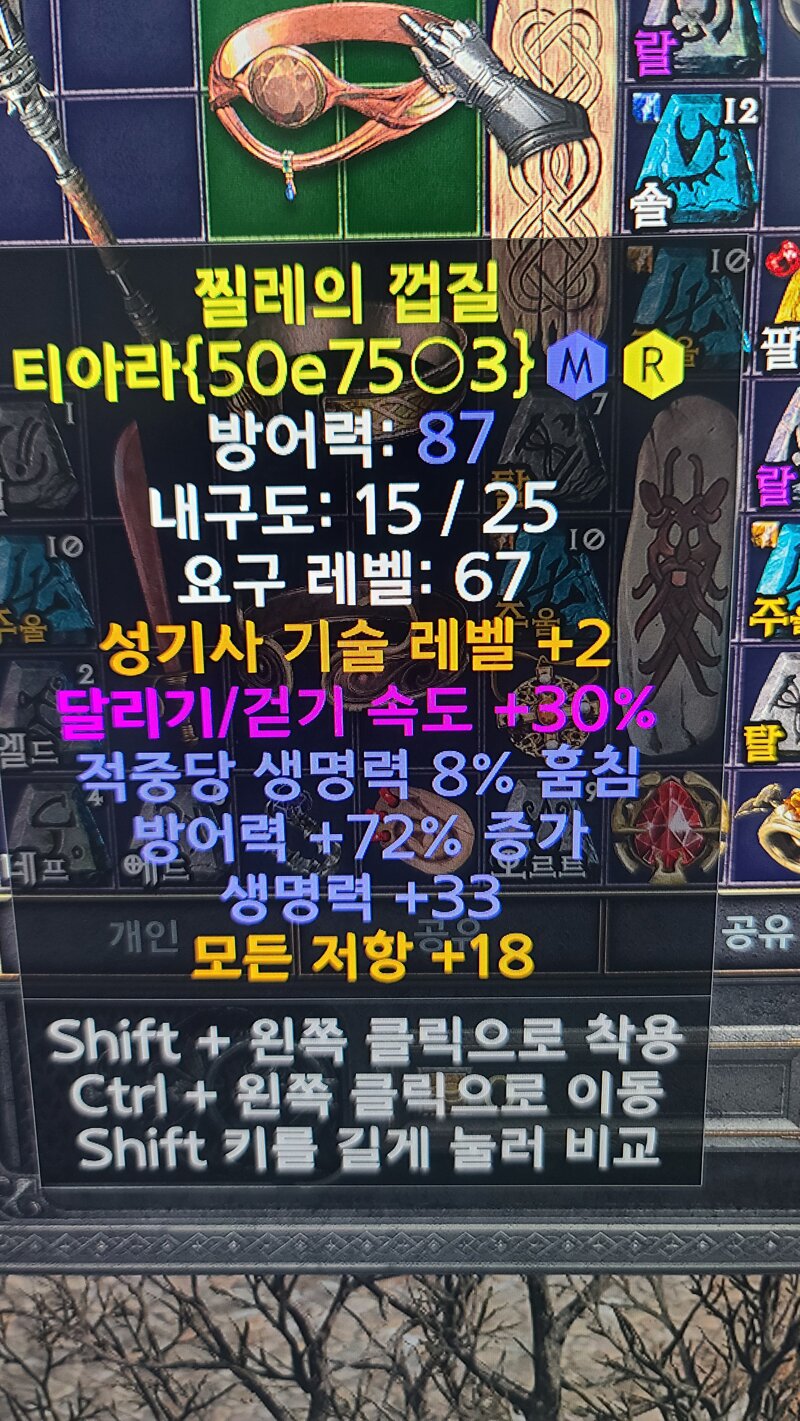 혹시 모자 시세있을까요그리형 디아블로2 득템and자랑 게시판 디아블로2 인벤