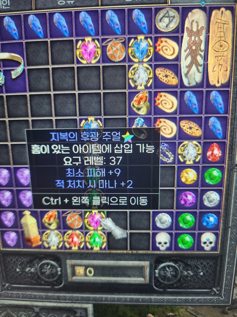 주얼 이런것도 사용하나요몇점 사용하는지 알려주세요 디아블로2 득템and자랑 게시판 디아블로2 인벤