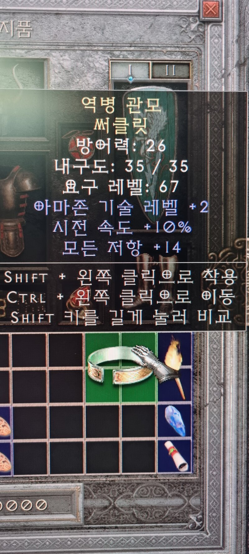 아마존서클릿 봐주세요 디아블로2 자유 게시판 디아블로2 인벤