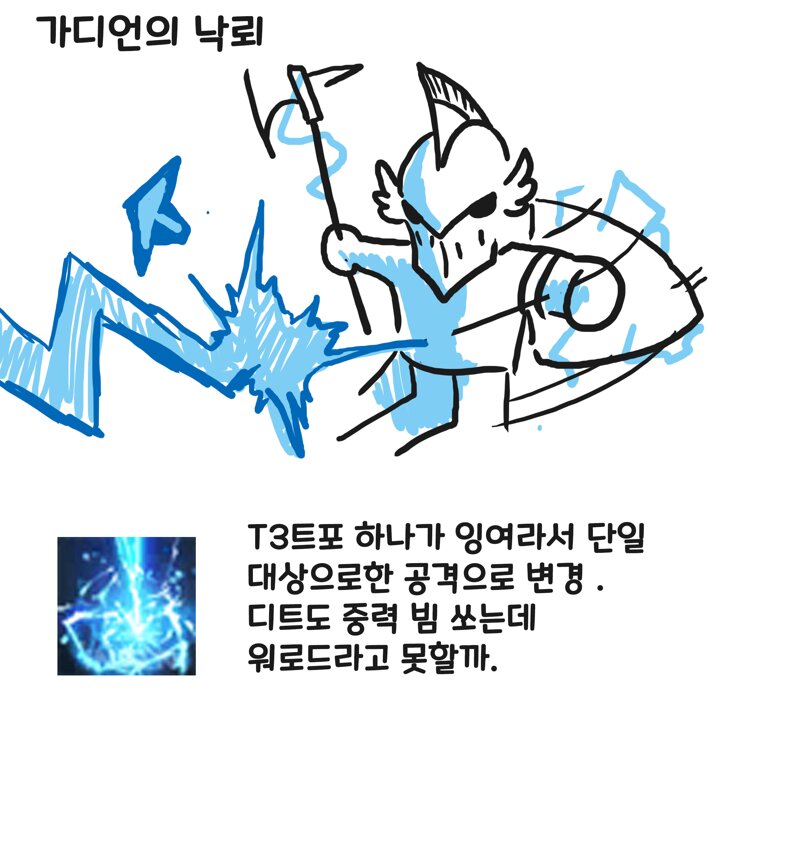 로스트아크 인벤 뒷북치는 가디언의 낙뢰 개선안 로스트아크 인벤 워로드 게시판