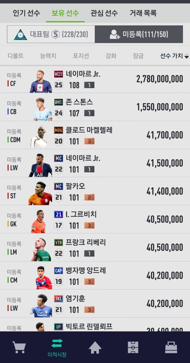 피파 온라인4 인벤 이거 왜 매물이 없나요 피파 온라인4 인벤 득템강화 자랑 게시판