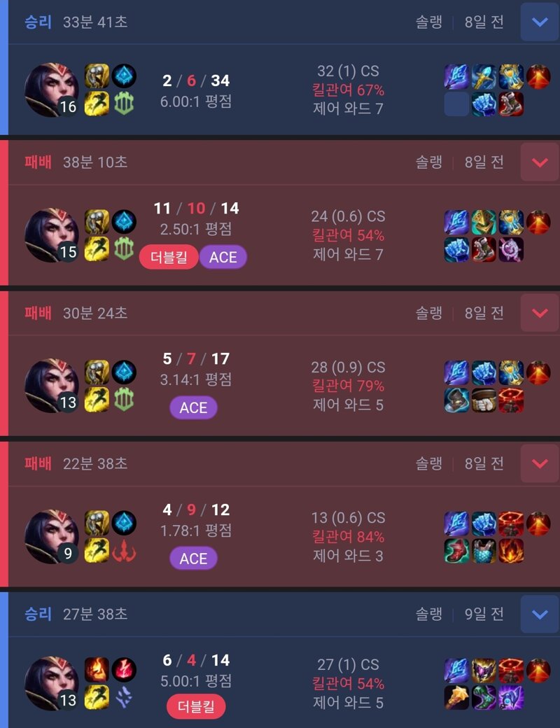 리그오브레전드 인벤 얼건 르블랑 서폿 괜찮다 Lol 서포터 게시판