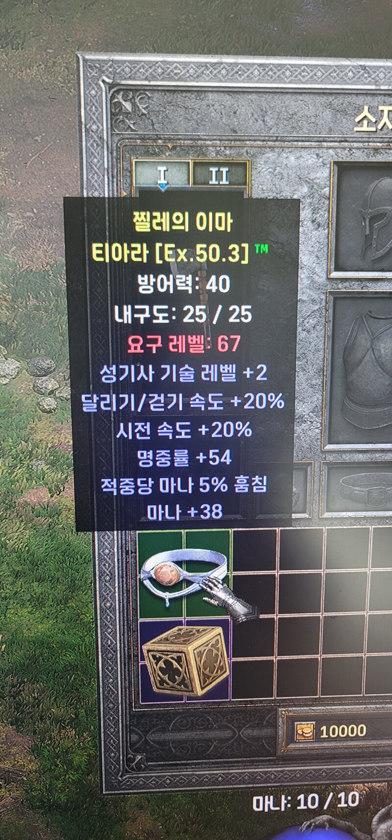 팔라뚜껑 좀 어중간할까요 ㅋ 디아블로2 득템and자랑 게시판 디아블로2 인벤